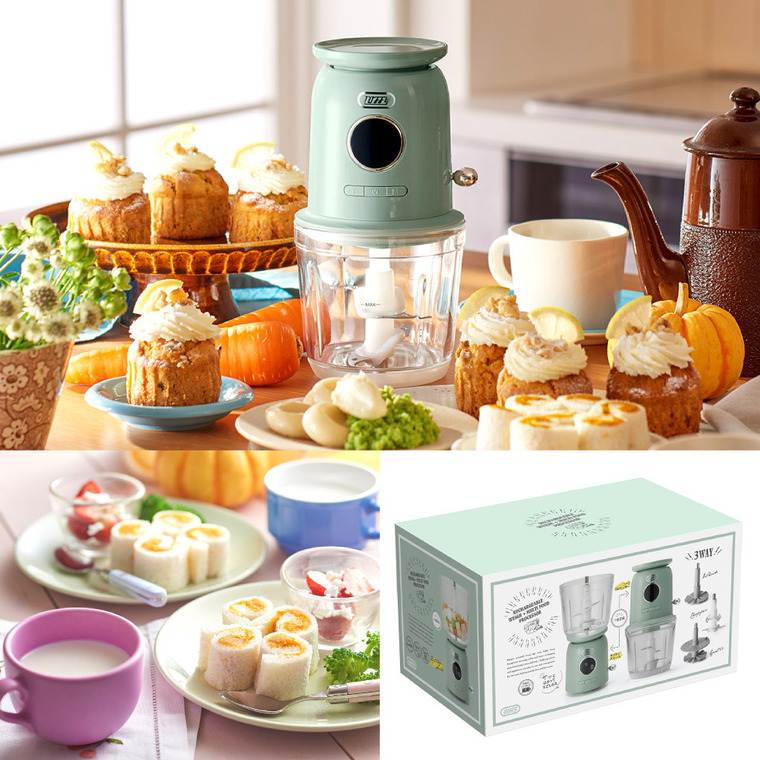 Toffy トフィー スケール付きマルチフードプロセッサー〈充電式〉 K-CH2 送料無料(カラー)｜ギフト、贈り物、カタログギフトなら『ソムリエ＠ギフト』