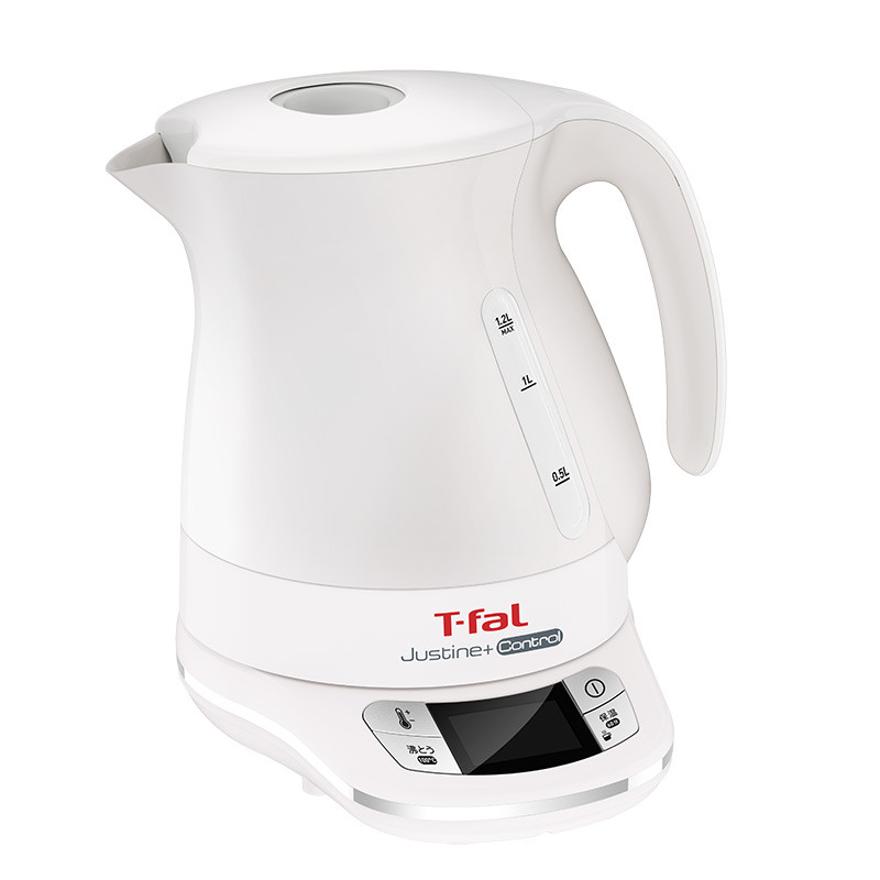 ティファール T-fal 電気ケトル kettle ジャスティン プラス コントロール 1.2L 送料無料 / KO7551JP KO7558JP 湯沸かし器 電気ポット 保温 温度調節 ...