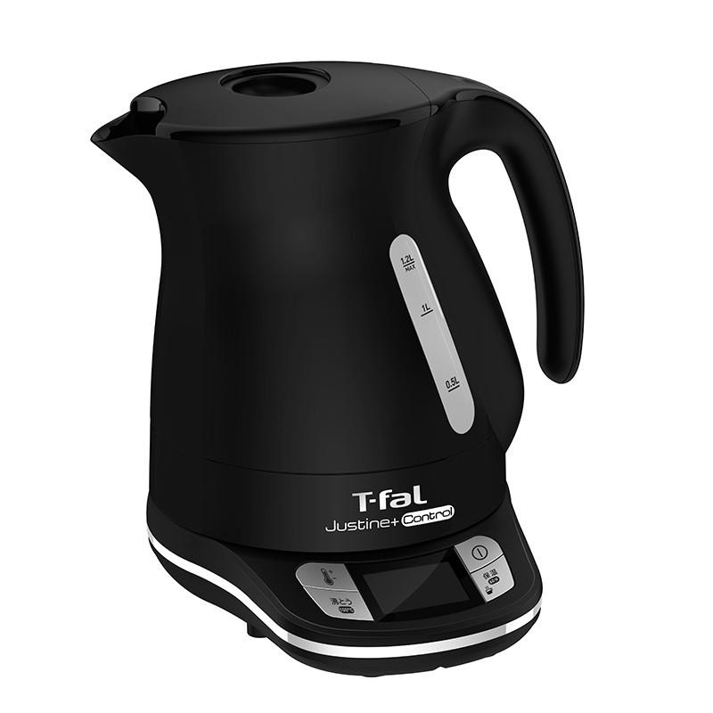 ティファール T-fal 電気ケトル kettle ジャスティン プラス コントロール 1.2L / KO7551JP KO7558JP 湯沸かし器 電気ポット 保温 温度調節(カラー ...